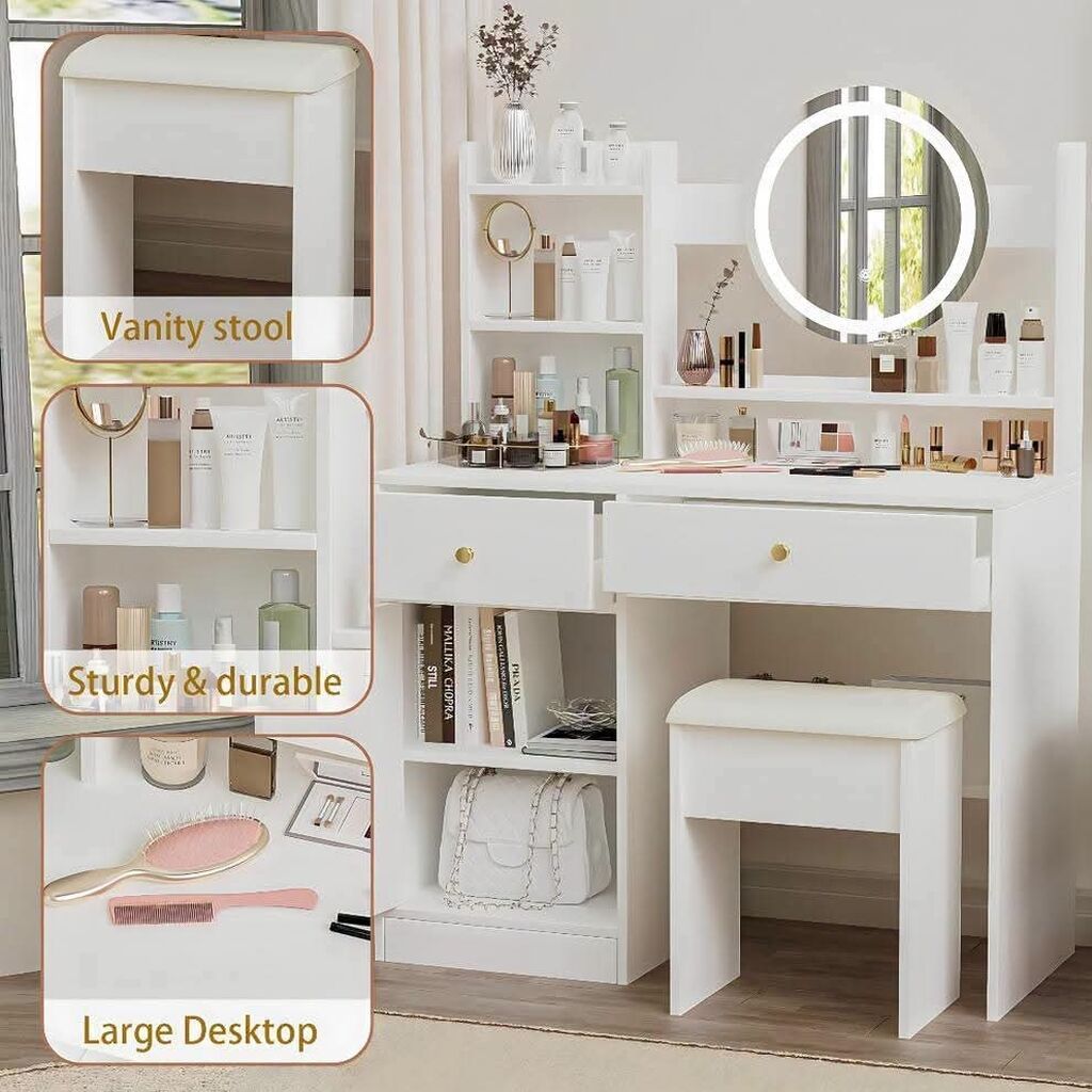 Pretvorite svoju spavaću sobu ili garderobu u pravi beauty kutak uz