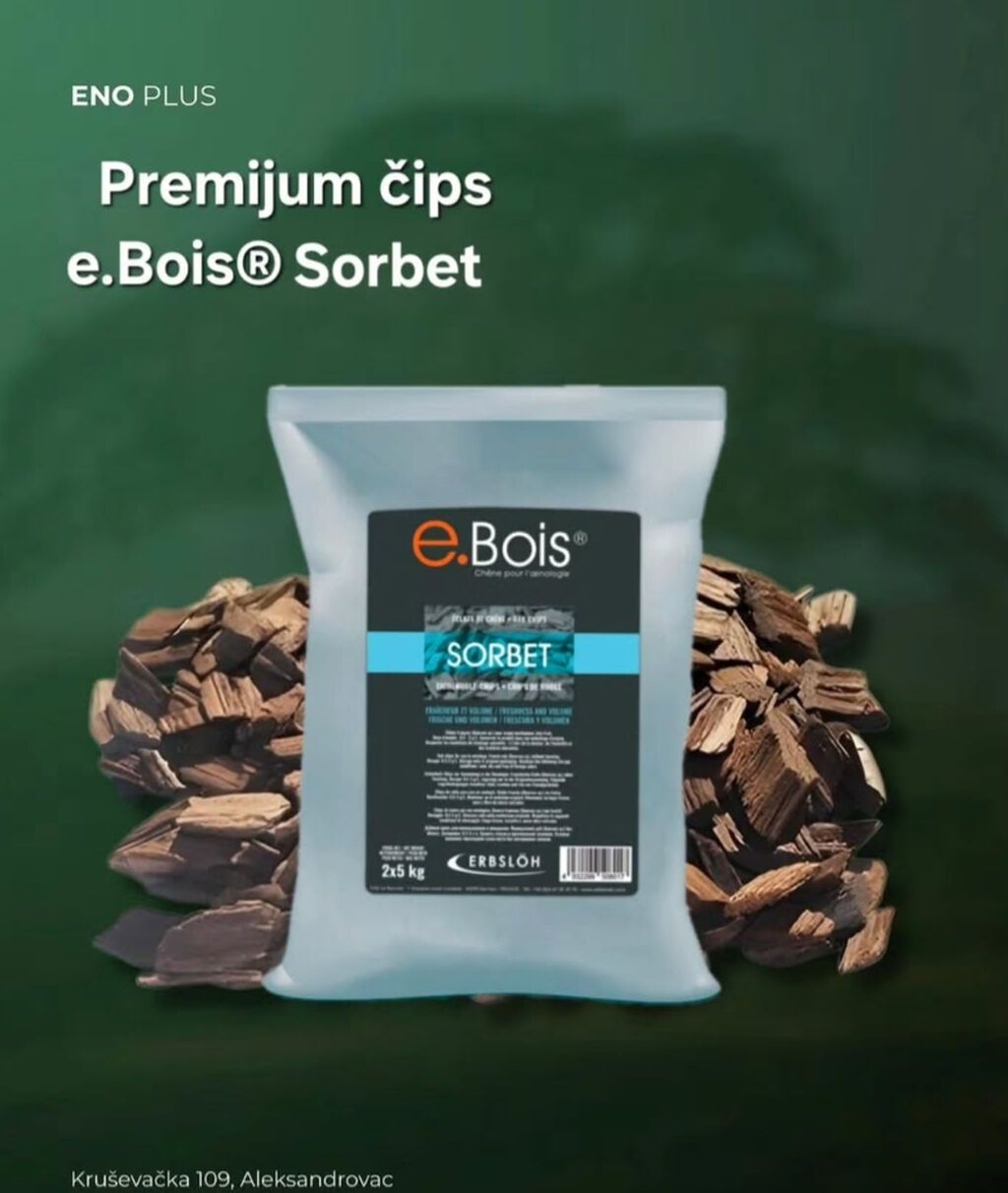 E.Bois SORBET – Svežina i volumen za vrhunsko vino i rakiju!      1Kg