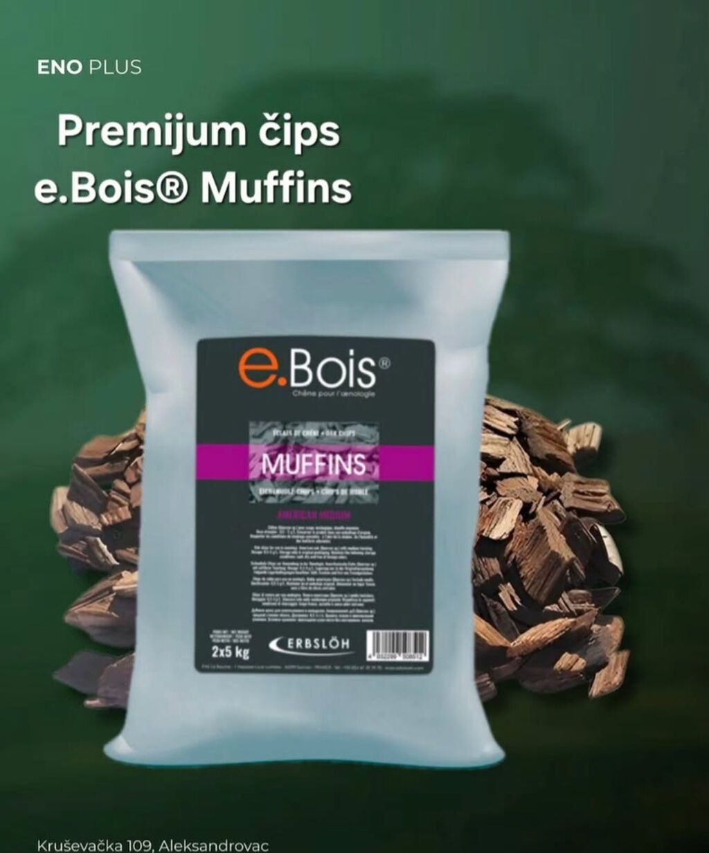 E.Bois MUFFINS (American Medium) – Tajna vrhunskih barik aroma!    1Kg
