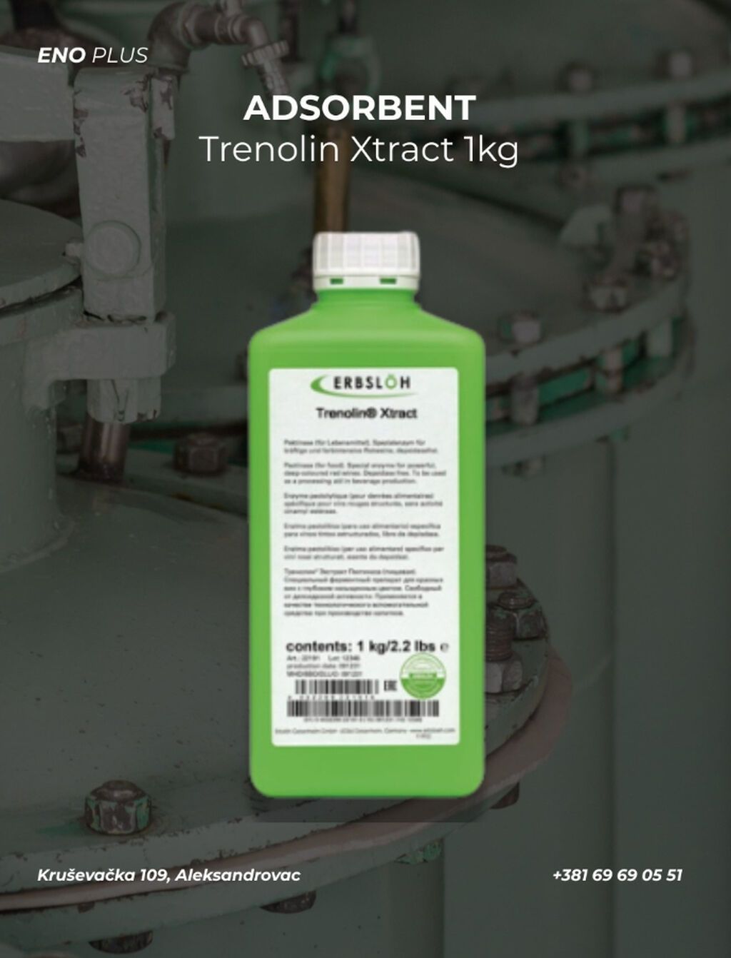 Xtract – čista aroma, stabilan kvalitet vina!    Trenolin® Xtract