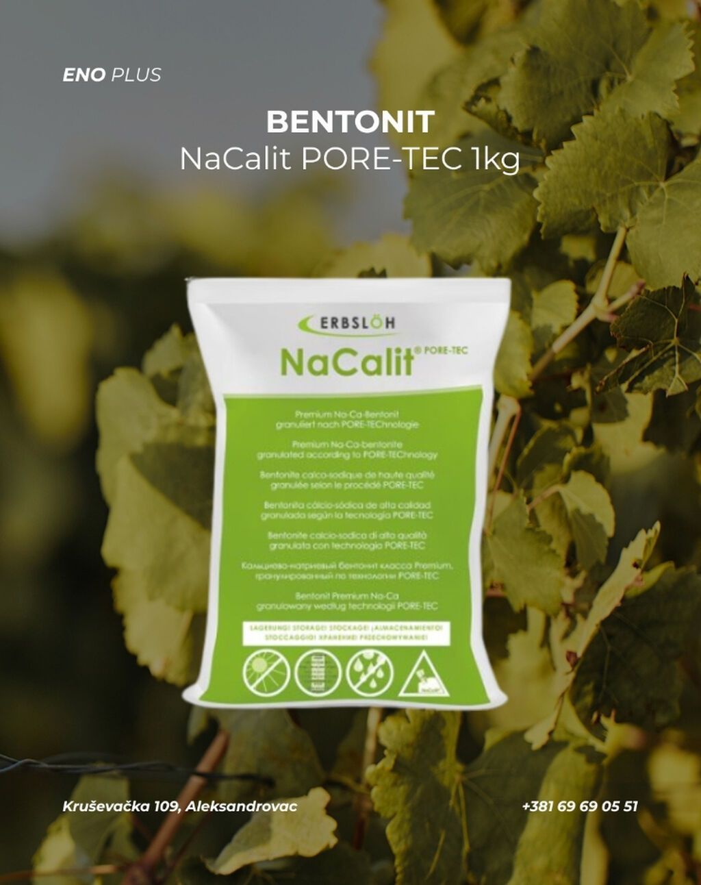 NaCalit PORE-TEC – čistoća i stabilnost vina od samog početka!Za