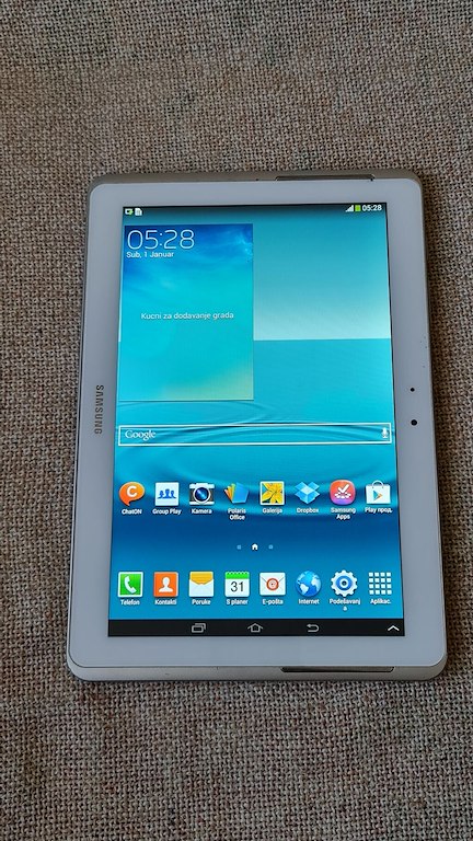 Samsung Galaxy Tab 3 10.1 (beli) – tablet sa mogućnošću pozivanja