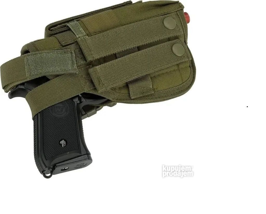 Futrola za pistolj sa pregradama za sanzer zelena