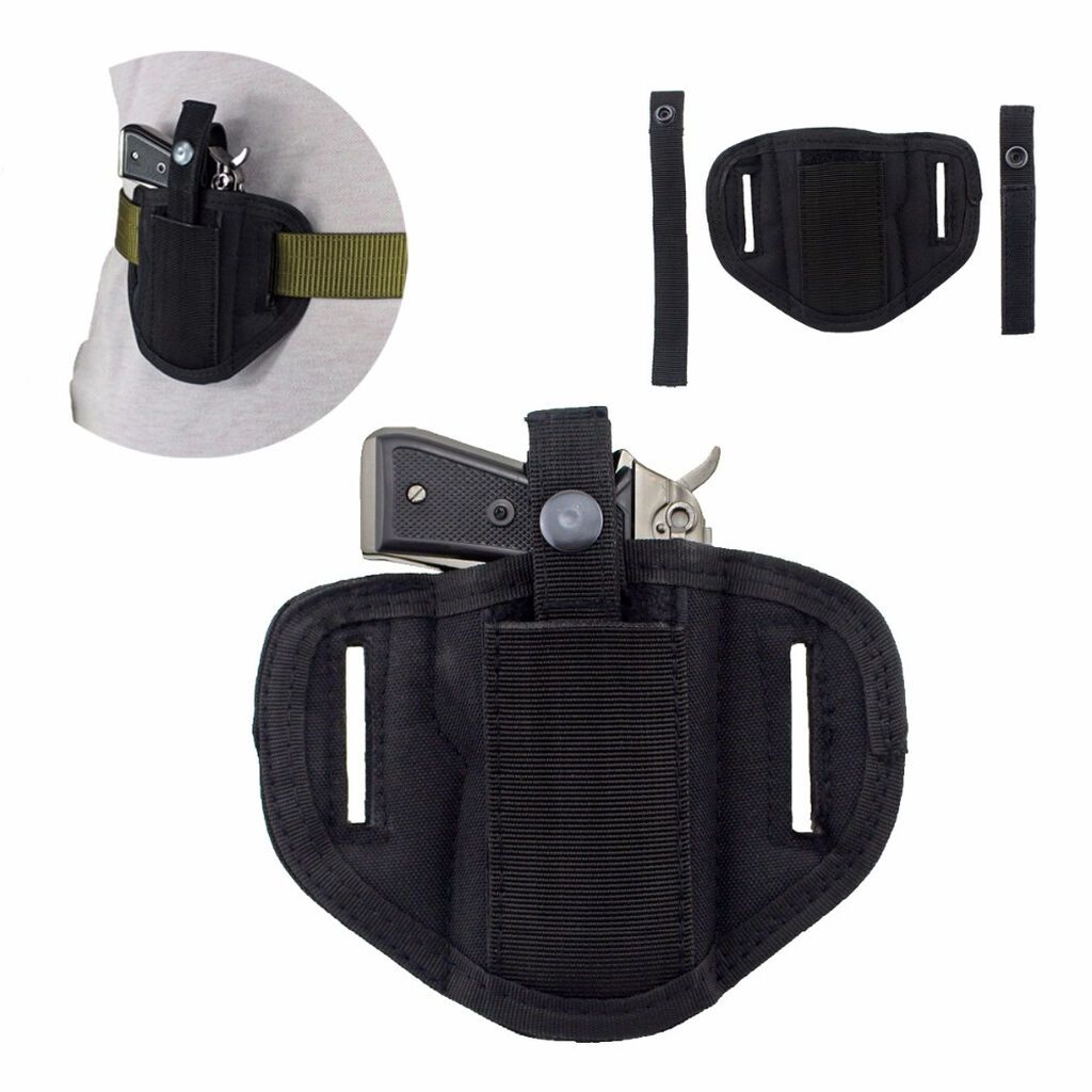 Futrola za pistolj mogucnost kacenja na kais -crna Za manje modele
