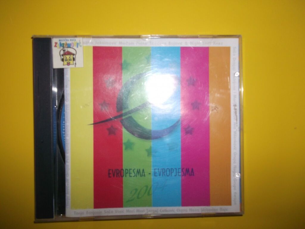 Prodajem originalni CD sa takmičenja "Evropesma-Evropjesma 2004