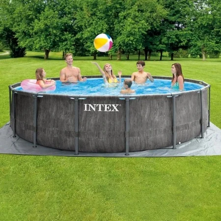 Intex Bazen Greywood Prism Frame Premium bazen 457x122cm