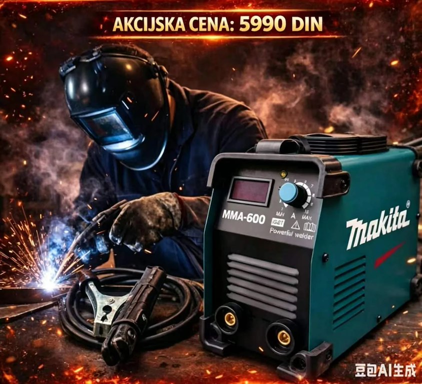 INVERTER APARAT ZA VARENJE-MAKITA MMA-600
