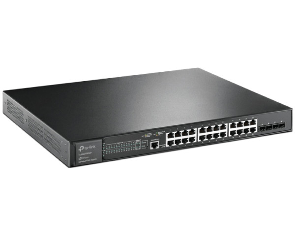 TP-LINK SG3428XMP Omada 28-Port upravljiv Switch sa 24- Porta PoE+ + 4-Port 10GE SFP+ L2+ (LAN04986)