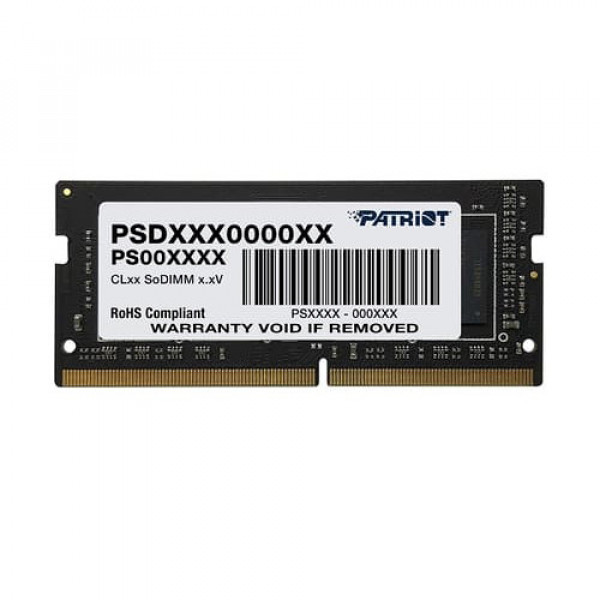 Memorija SODIMM DDR4 8GB 2666MHz Patriot Signature Single Channel PSD48G320081S