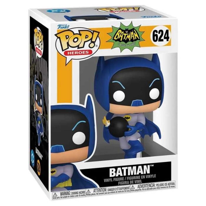 Figura Funko POP! Heroes: Batman Classic TV Series - Batman with Bomb