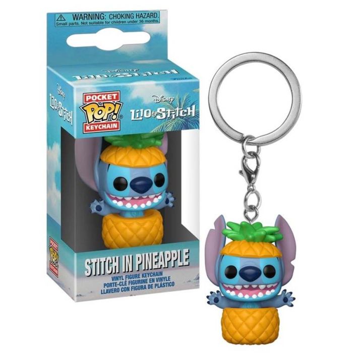 Figura Funko POP! Keychain: Stitch - Stitch In Pineapple