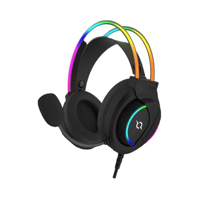 Slušalice AQIRYS Gaming / Žične / 7.1 / USB / Mikrofon / RGB / Black