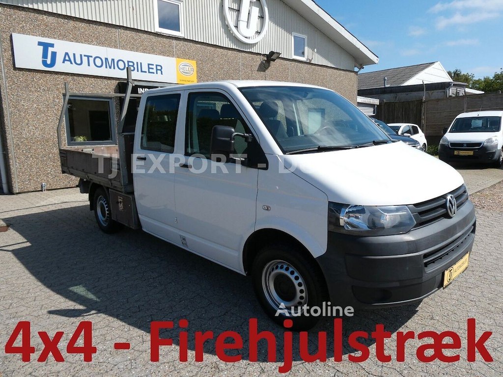 Volkswagen Transporter T5 Pritsche Doka 4Motion Lad kamion s ravnom platformom < 3.5t