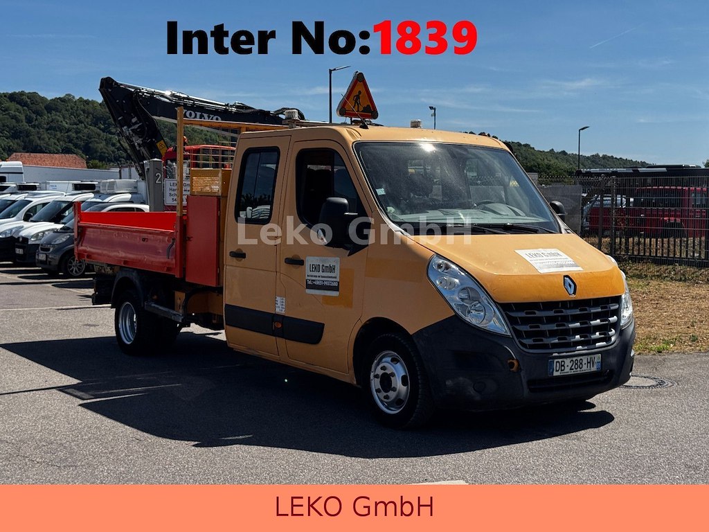 Renault Master kamion s ravnom platformom < 3.5t