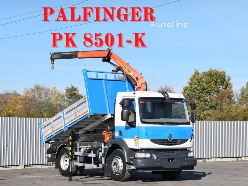 Renault MIDLUM 270 DXI *TIPPER 3,50m *PK 8501-K/FUNK kiper