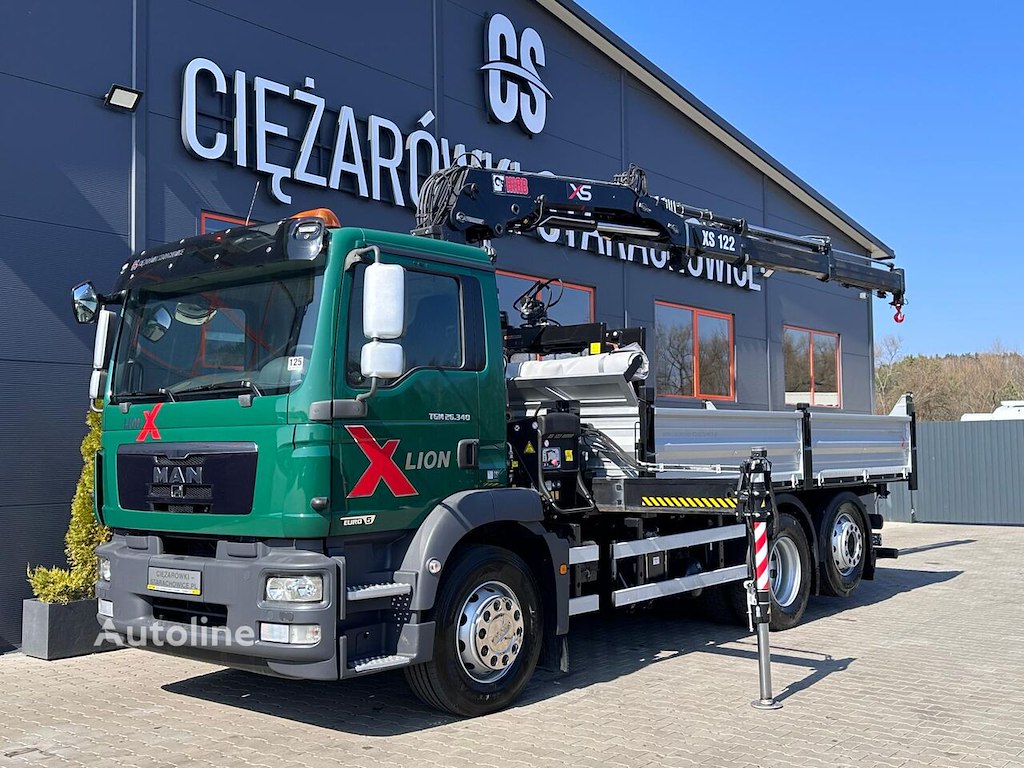 MAN GM TGS TGX 26.340 // E5// 6x2 6x4 //WYWROTKA 3-S / HIAB XS 122 H kiper