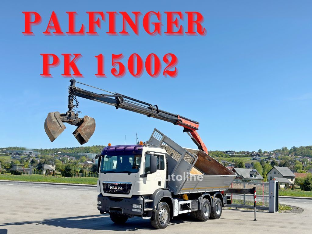 MAN TGS 33.360*KIPPER 4,95 m *PK 15002 * 6x4 kiper