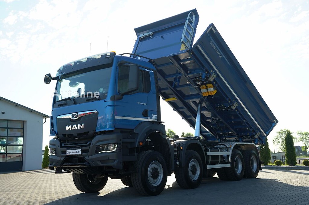Novi MAN TGS 41.480 / 8X8 / WYWROTKA 3 STRONNA / BORDMATIC / KH KIPPER / kiper