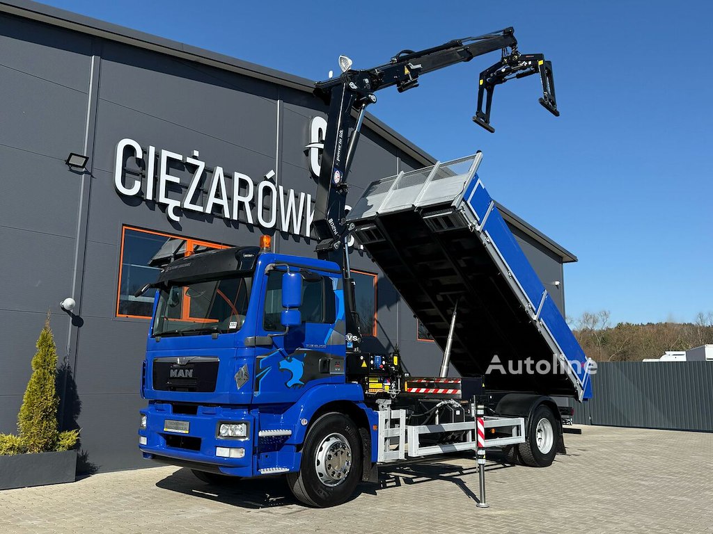 MAN TGM TGL TGS 18.250 // wywrotka // skrzynia // HDS HMF kiper