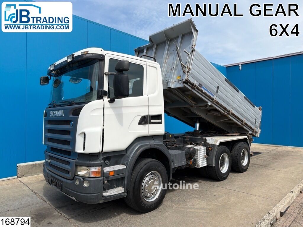 Scania R 480 6x4, Retarder, Manual, Steel suspension kiper