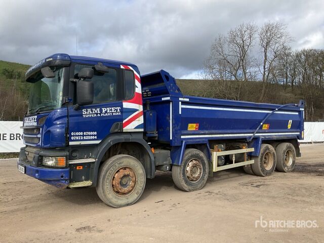 Prodaje se Scania P410 kiper na aukciji