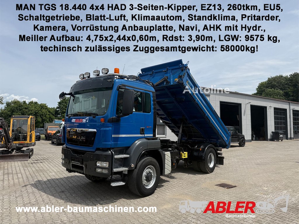 MAN TGS 18.440 kiper