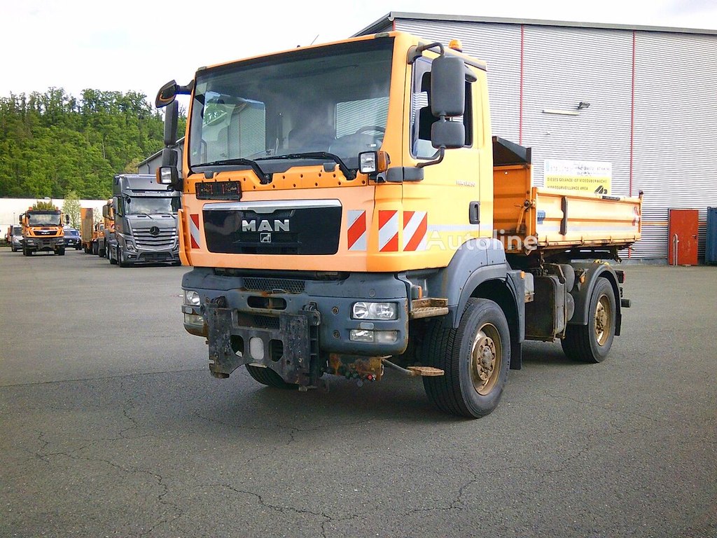 MAN TGM 13.250 4x4 3-Seiten-Kipper Kommunalhydraulik kiper
