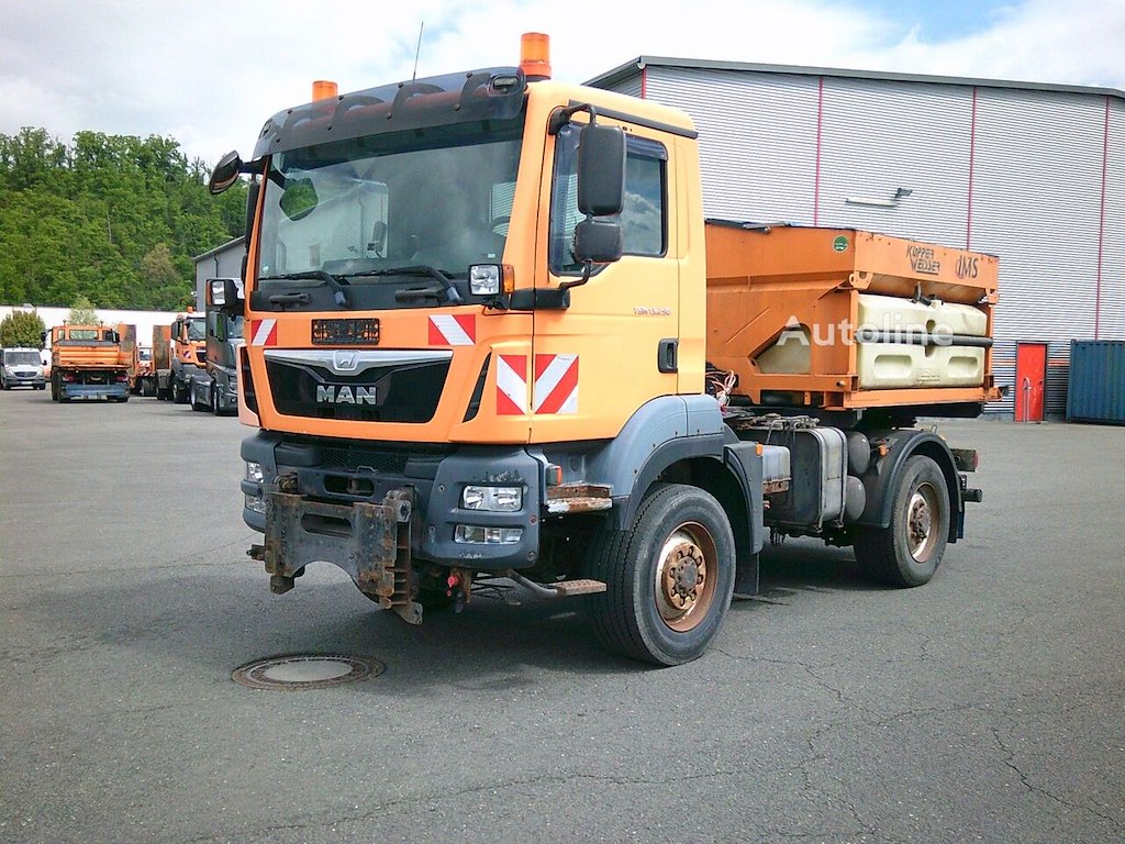 MAN TGM 13.250 4x4 Wechselfahrgestell/Kipperfahrgestell/Salzstreuer kiper