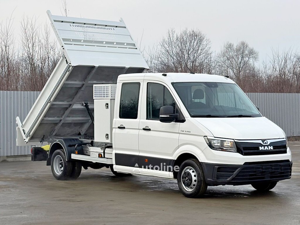 MAN TGE 3.180 *Pritsche 2,80m * DOUBLE CABIN * TOP kamion kiper < 3.5t
