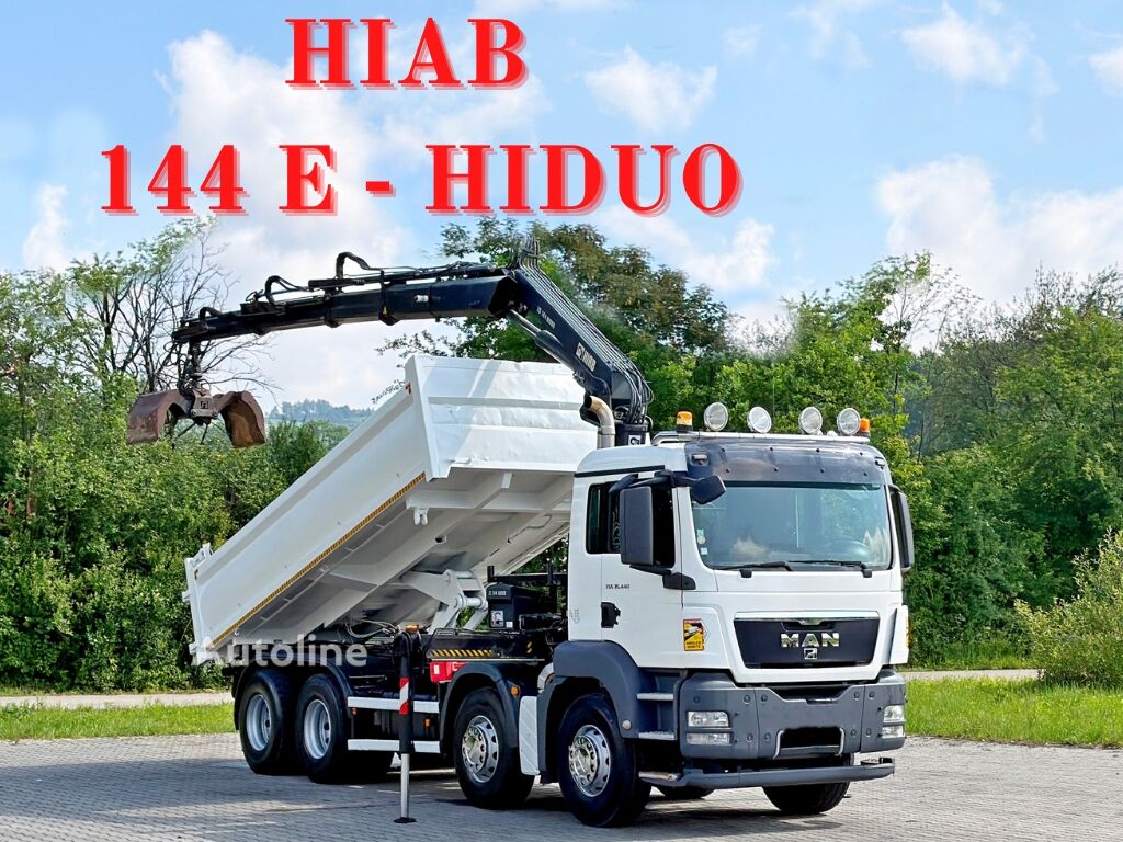 MAN TGS 35.440 * KIPPER 5,60m + KRAN/FUNK * 8x4 *TOP kiper