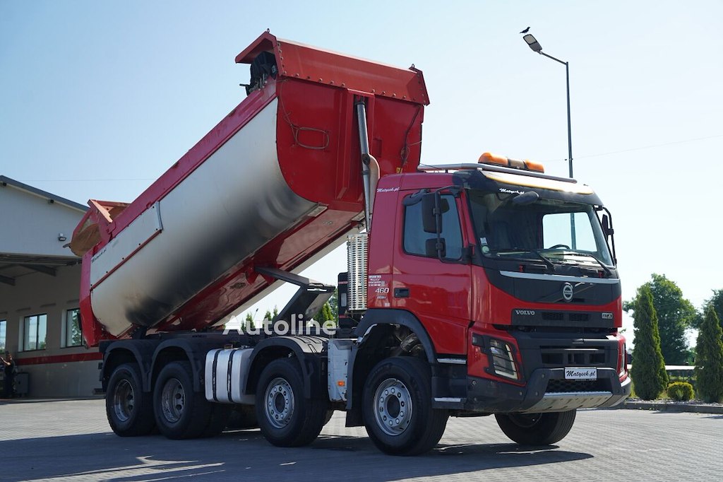 Volvo FMX 460 / 8x4 / WYWROTKA TYLNOZSYPOWA / HYDROKLAPA / I-SHIFT  / kiper