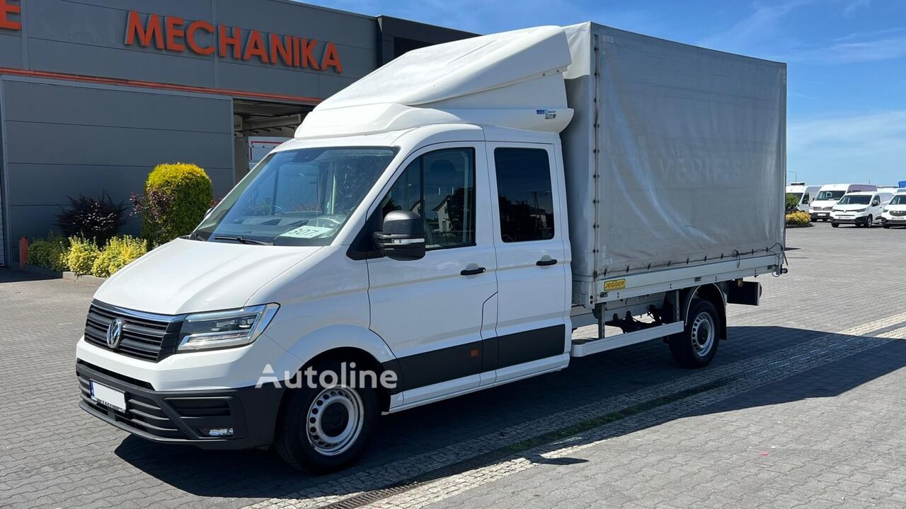 Volkswagen Crafter DOKA DUBEL DOPPEL DOUBLE CABIN TILT 6 SITZE kamion s ceradom < 3.5t