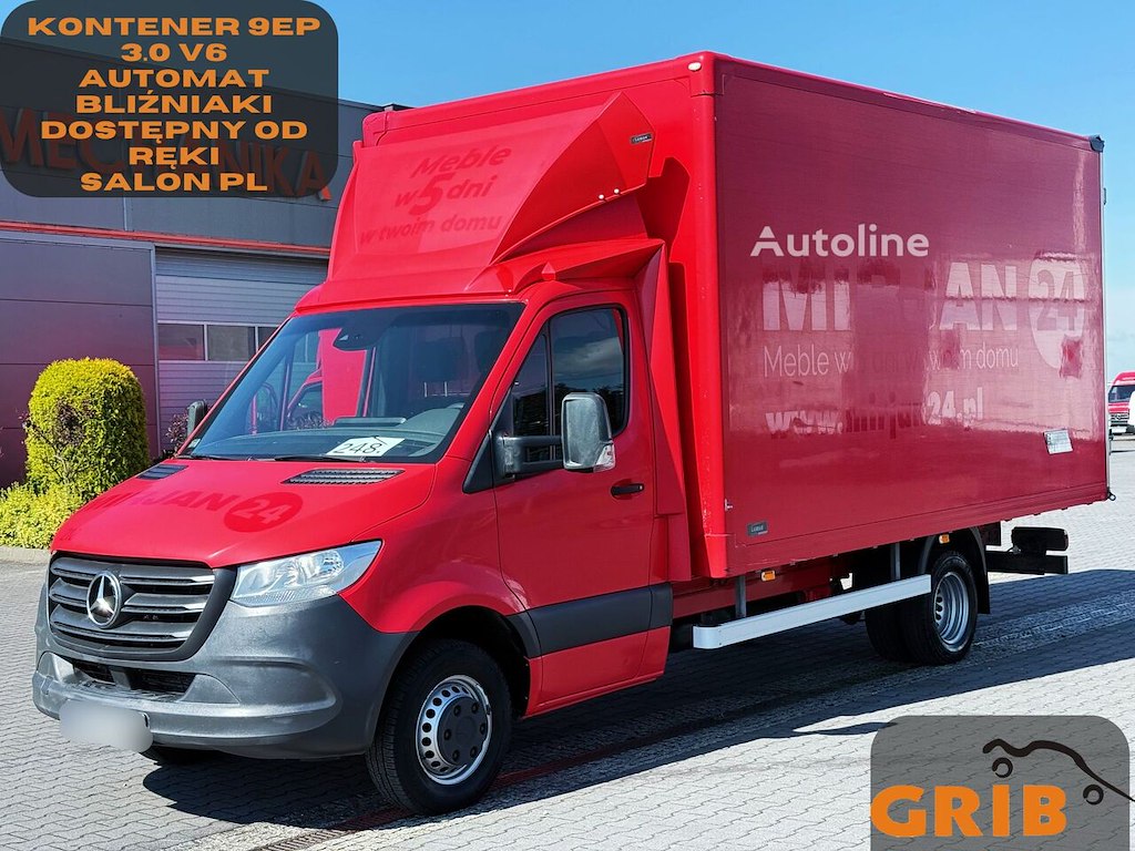 Mercedes-Benz Sprinter 519 CDI Kontener 4,56 m + Drzwi Bliźniaki Automat Salon izotermni kamion < 3.5t