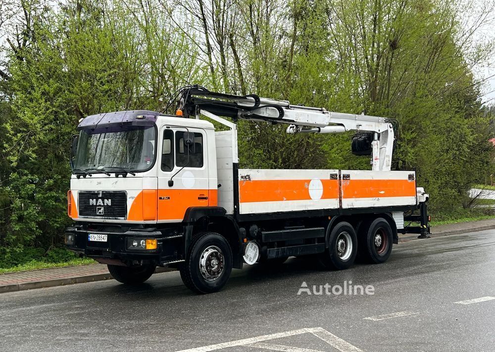 MAN 27-322 kamion s ravnom platformom