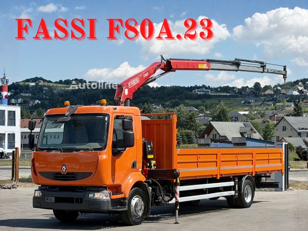 Renault MIDLUM 220 DXI kamion s ravnom platformom