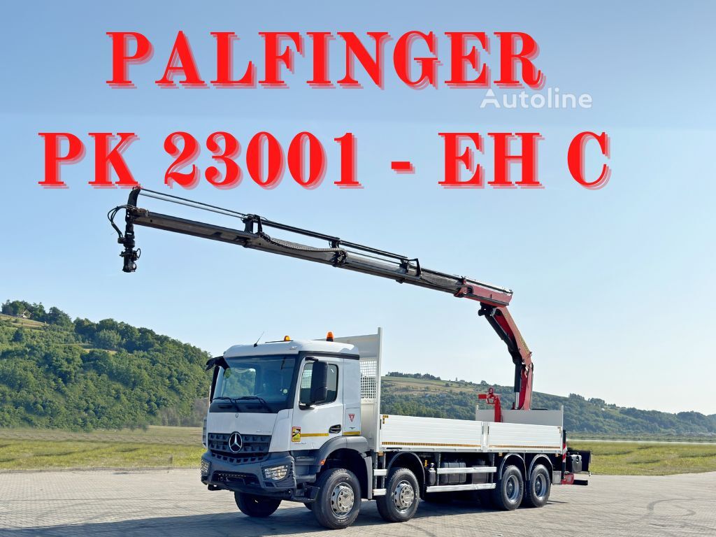Mercedes-Benz ACTROS 3240 * PK 23001 - EH C+ FUNK / 8x4 * TOP kamion s ravnom platformom