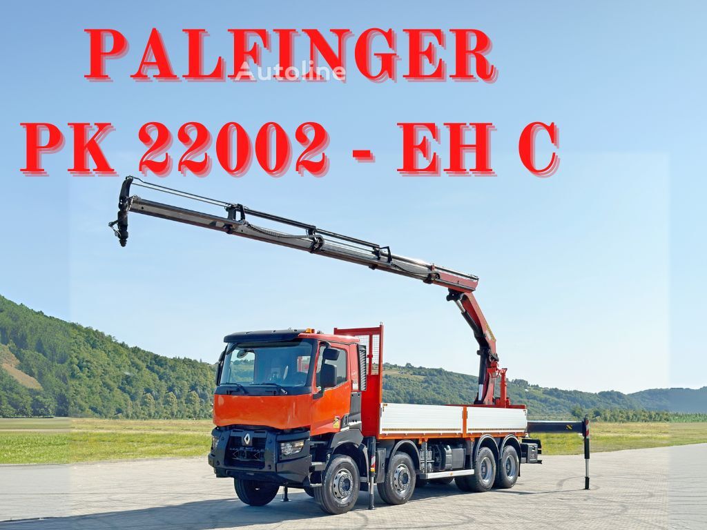 Renault K 430 * PK 22002 - EH C+ FUNK * 8x4 kamion s ravnom platformom