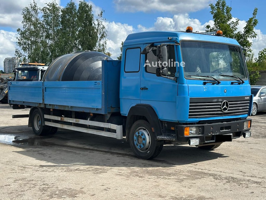 Mercedes-Benz 1120 V6, Full steel NO RUST kamion s ravnom platformom