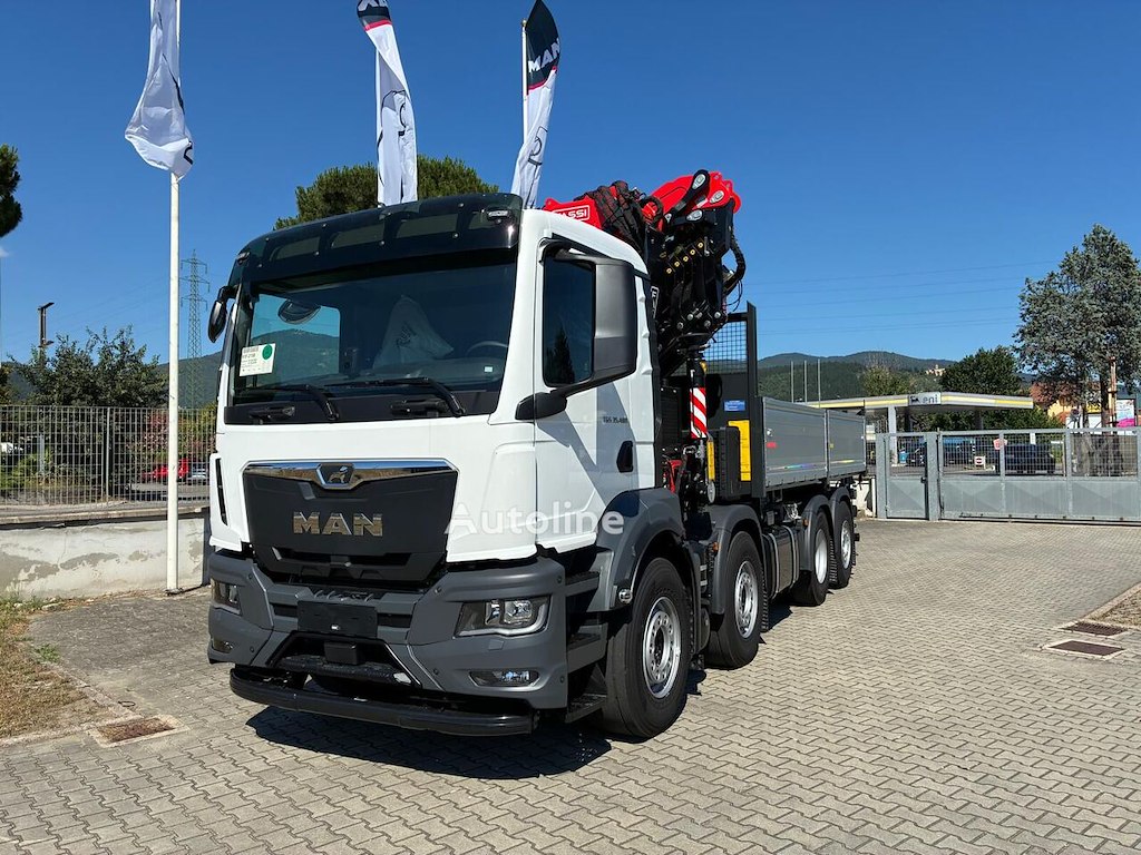 Novi MAN TGS 35.480 kamion s ravnom platformom