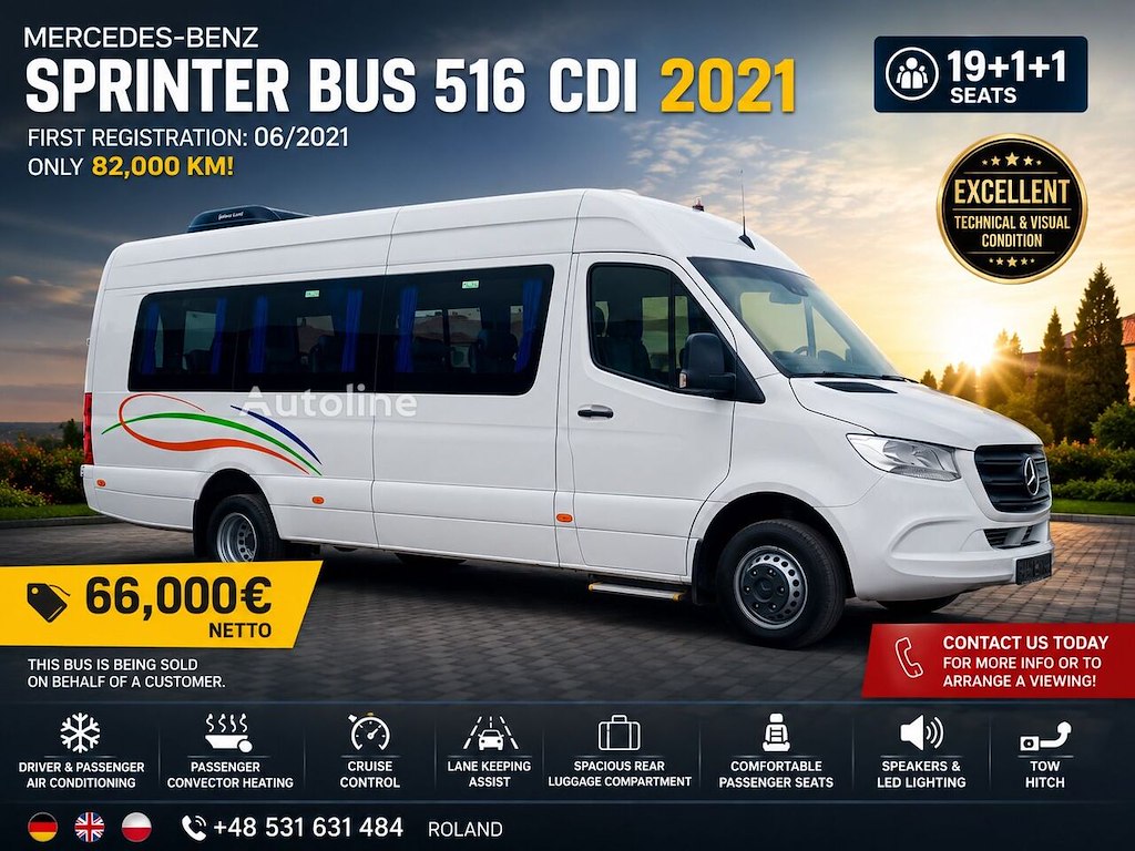 Mercedes-Benz Sprinter 516 putnički minibus