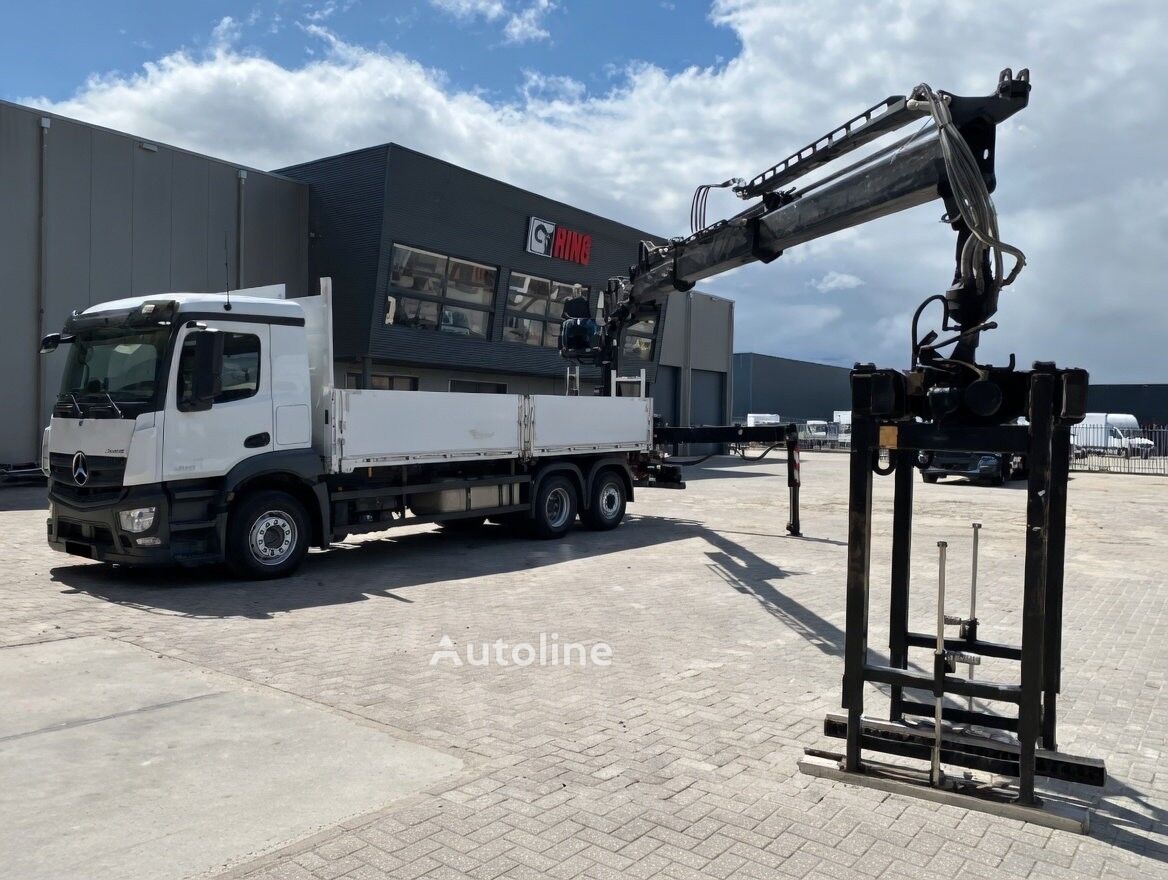 Mercedes-Benz ANTOS 2546 / 6X2 / MKG HLK 221 A3 kamion s ravnom platformom