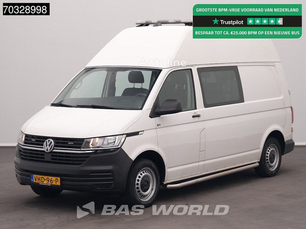 Volkswagen Transporter 150PK Automaat Hoog Dak Dubbel Cabine L2H2 Trekhaak laki furgon