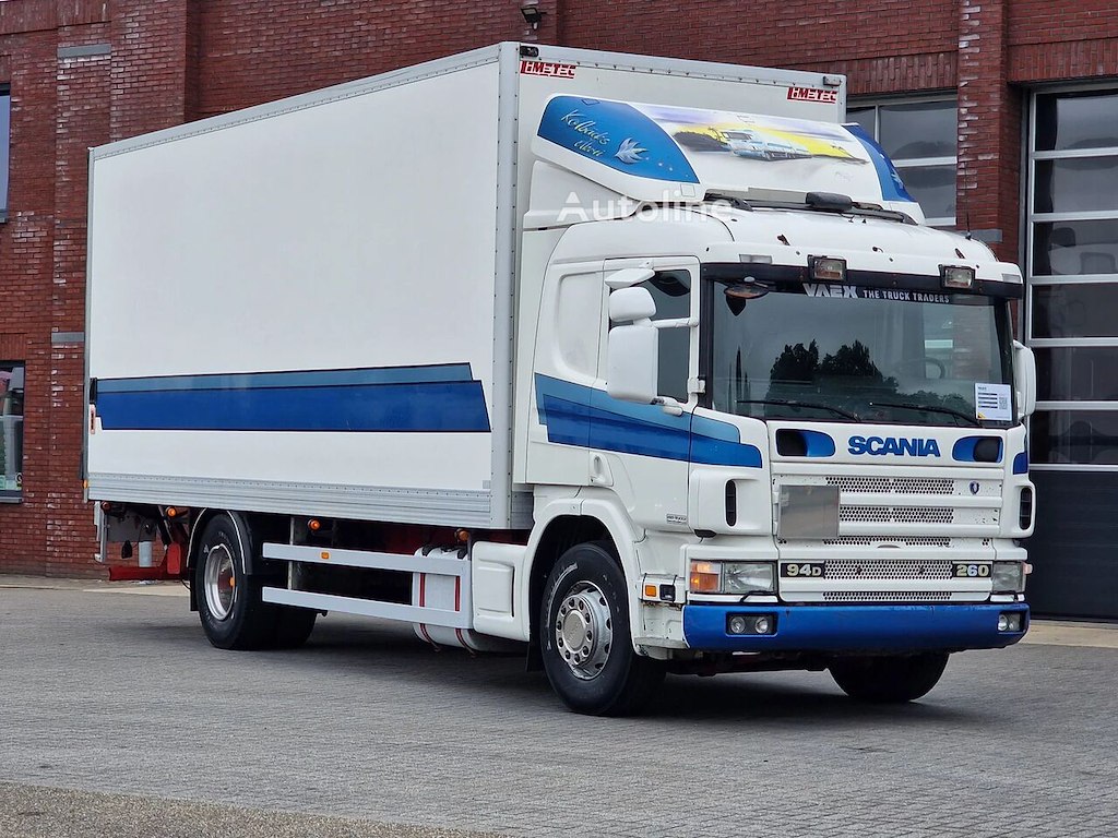 Scania P94 260 - 4x2 - Full air - Manual gearbox - Loadlift - 5.50 Wb kamion furgon