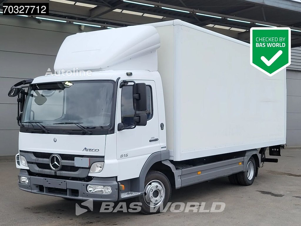 Mercedes-Benz Atego 816 4X2 Manual 6mtr Box Dhollandia Tailgate Euro 5 kamion furgon