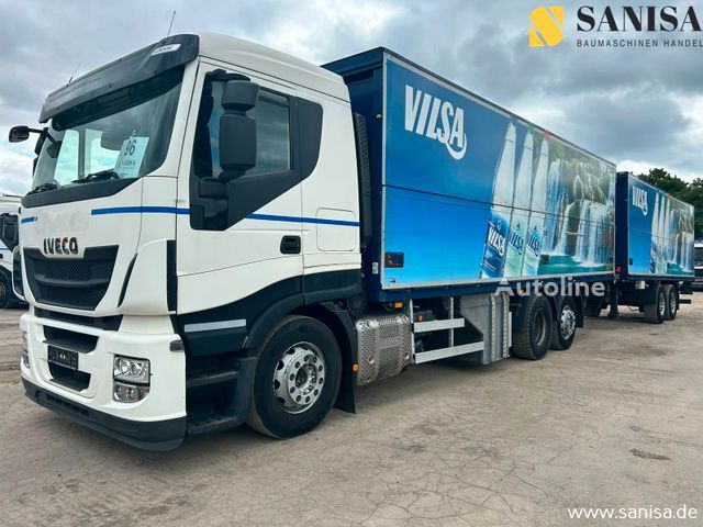 IVECO Stralis kamion furgon + prikolica furgon
