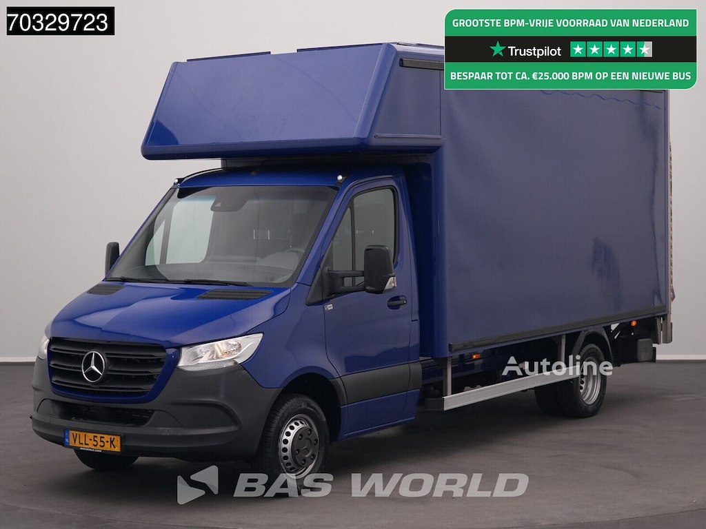 Mercedes-Benz Sprinter 516 CDI Laadklep Automaat Dubbellucht Zijdeur Bakwagen kamion furgon
