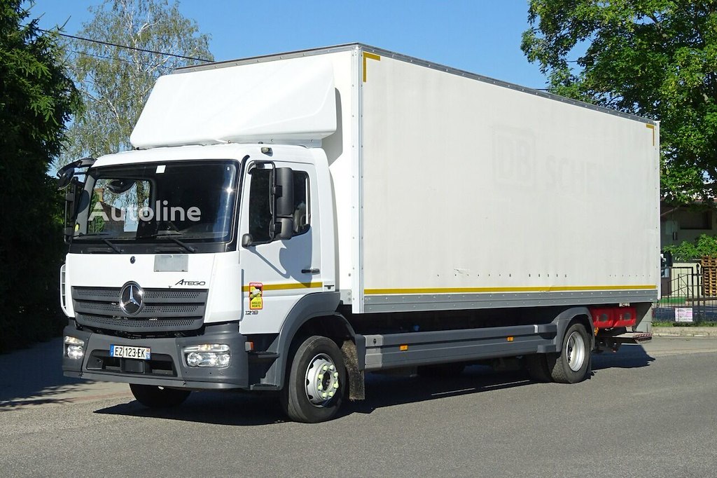 Mercedes-Benz Atego 1218 Euro 6 kontener 20pal winda tylko 338tys.km! 5.1dm³ kamion furgon
