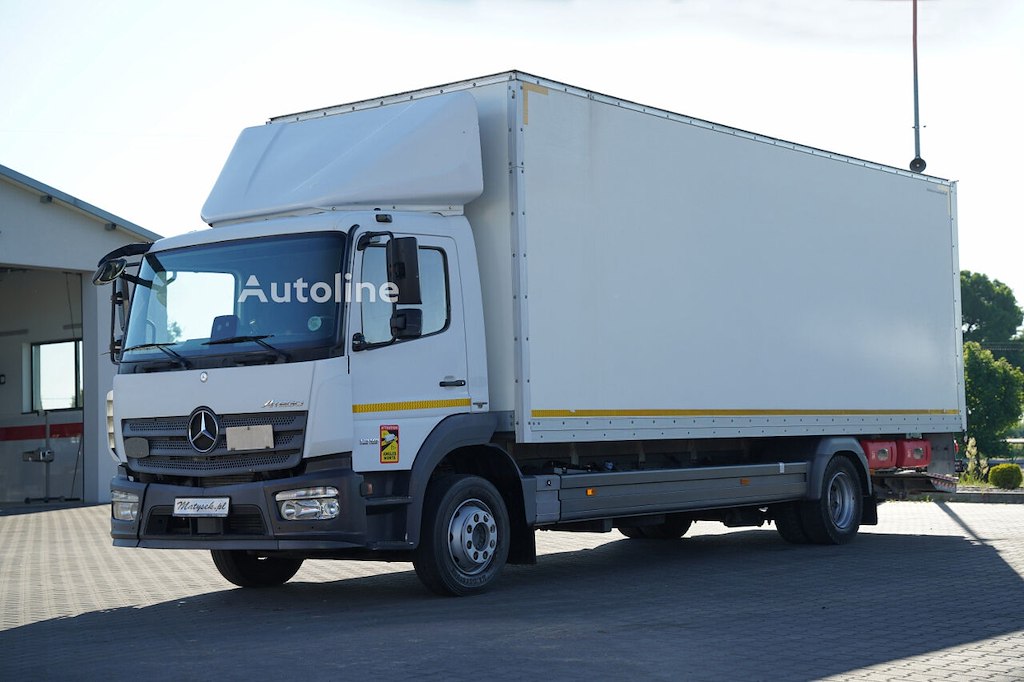 Mercedes-Benz ATEGO 1218 / 4X2 / KONTENER / WINDA DHOLLANDIA - 1 500KG / ROLET kamion furgon