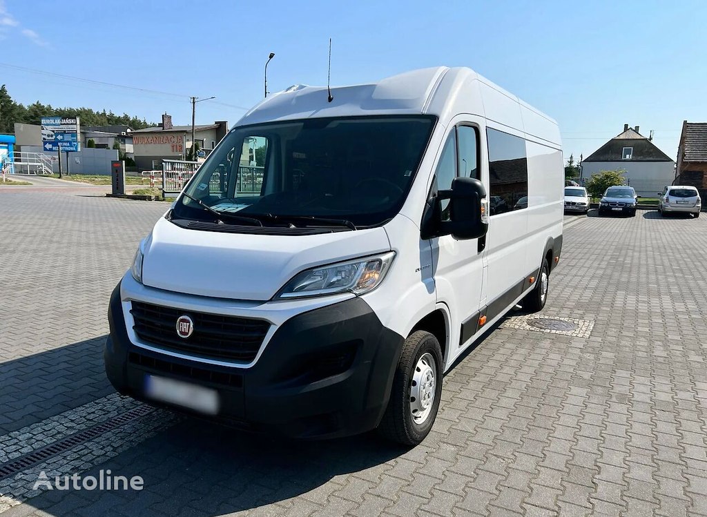 Fiat Ducato L4H2 Doka Blaszak Furgon Maxi Max Salon PL, Jeden właścic kombi minibus