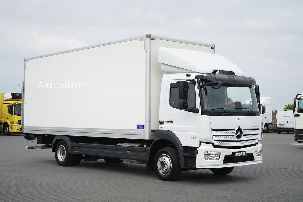 Mercedes-Benz ATEGO / 1221 / ACC / EURO 6 / KONTENER + WINDA / 17 PALET kamion furgon